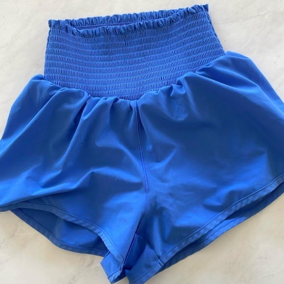 aerie | Shorts | Offline By Aerie Real Me Smocked Running Short | Poshmark
